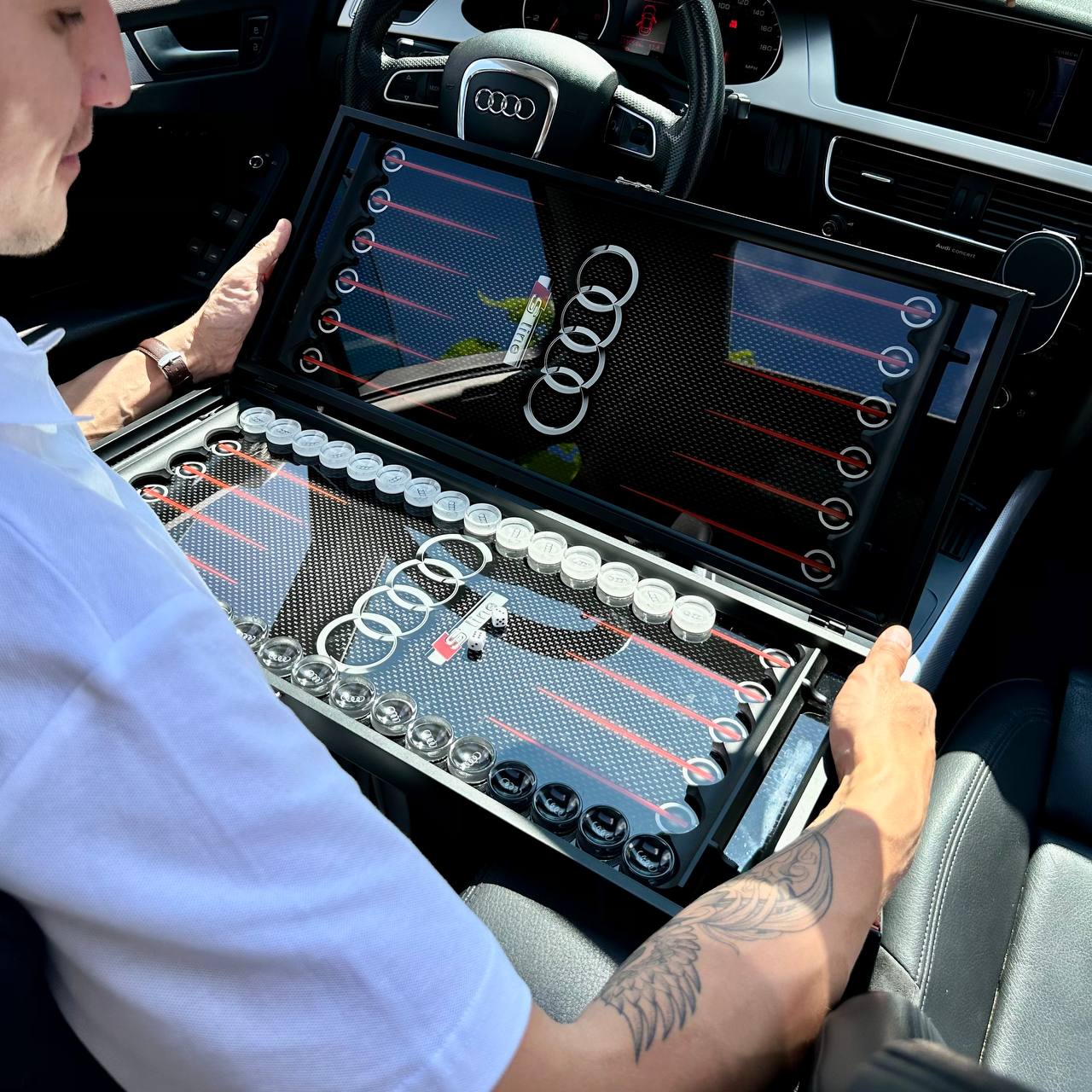 Glass Backgammon sets – Chess&Backgammon Grossmeister