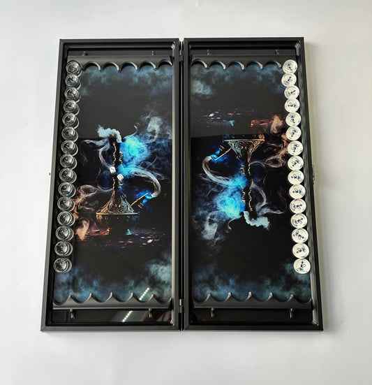 Glass Backgammon sets – Chess&Backgammon Grossmeister