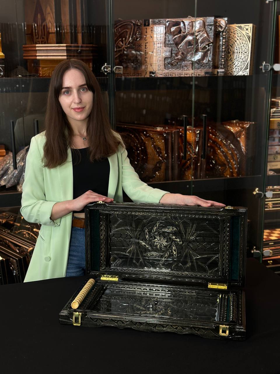 Handmade Chess Backgammon Board Game Sets. Unique Personalized Designs ...